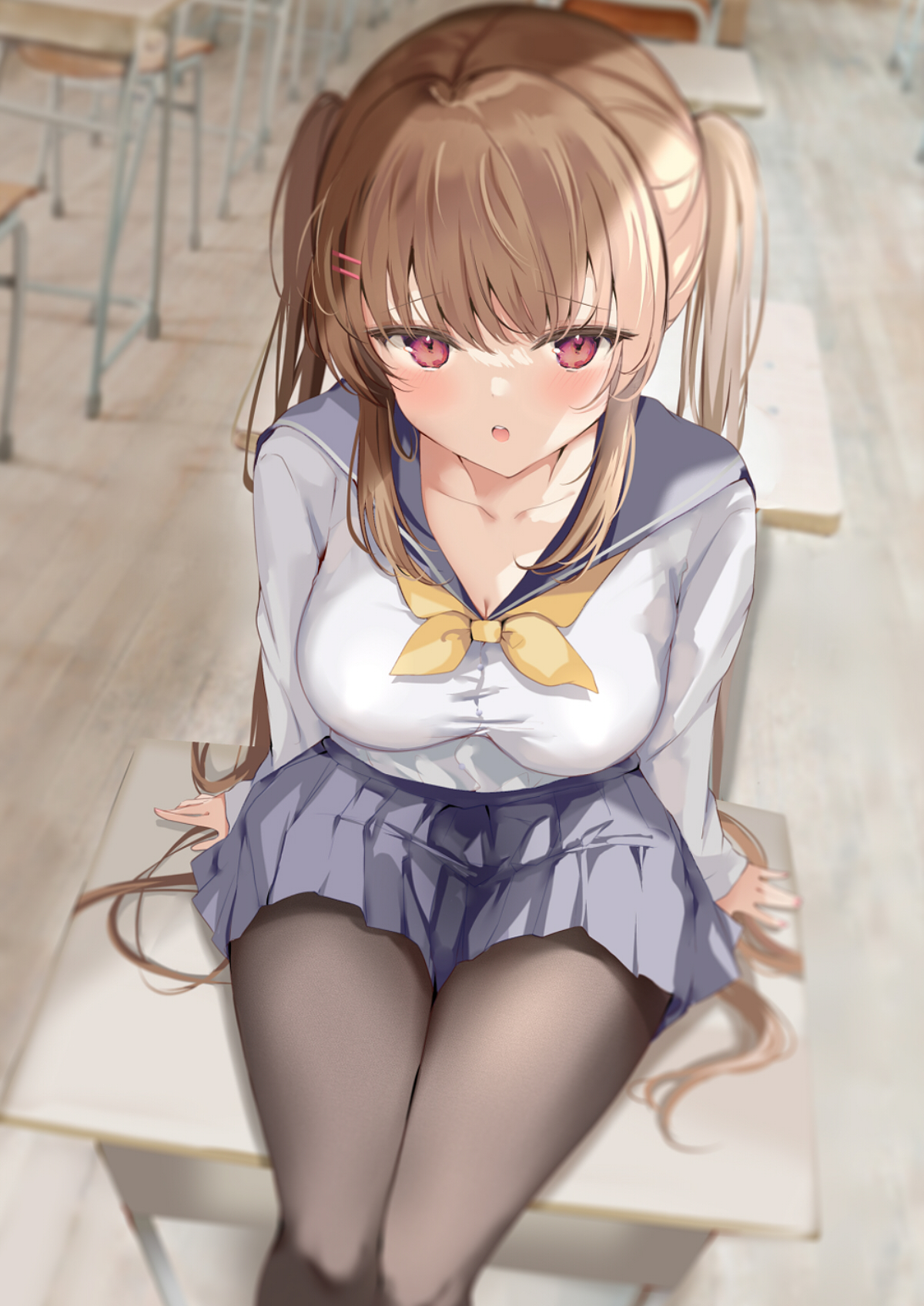 pon pantyhose seifuku | #1125043 | yande.re